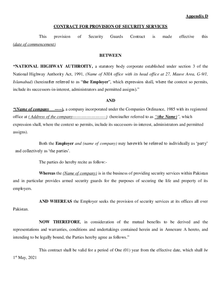 Fillable Online MODEL CONCESSION AGREEMENT Fax Email Print - pdfFiller