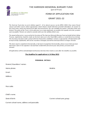 Fillable Online Harrison Memorial Trust Application Form 2021-22.docx ...