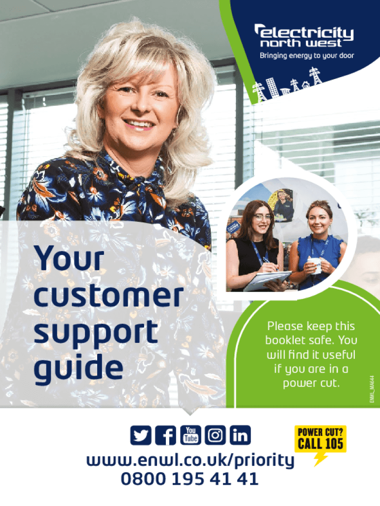 Fillable Online Our free Extra Care register - Electricity North West ...