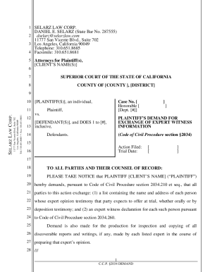 Fillable Online Sample trial brief law school - Otto Artist Management ...