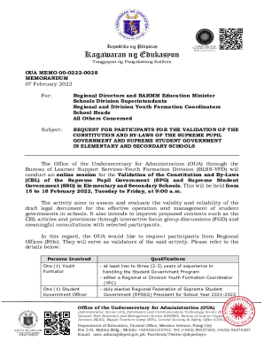 Fillable Online eduka - DepEd - Cordillera Administrative Region Fax ...