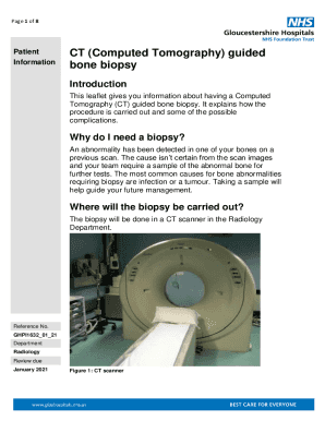 Fillable Online CT-guided bone biopsy in cancer patients with suspected ... Fax Email Print ...
