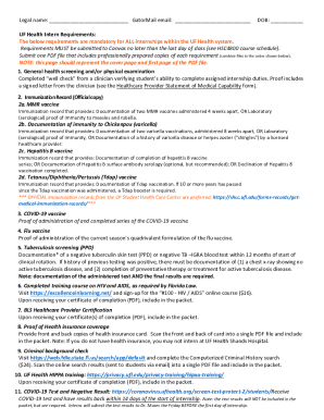 Fillable Online UF Health Provider Profile Form Fax Email Print - pdfFiller