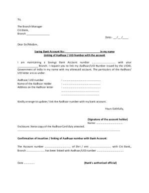 Fillable Online Self Declaration Letter for Name Mismatch - Application ...