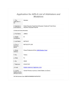 Fillable Online ADR Listing Application Form FINAL Fax Email Print ...