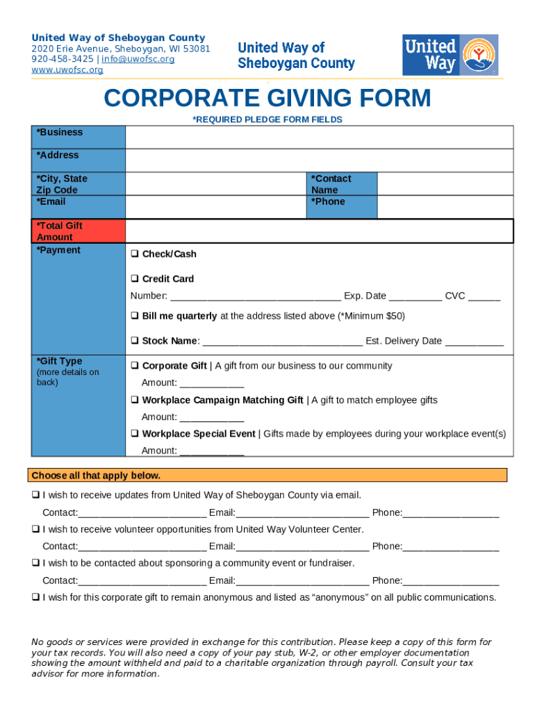 Printable Donation Donor Ination Become a Monthly ... Doc Template ...