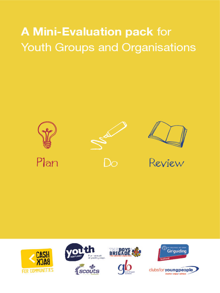 Fillable Online The Small Grants Evaluation Toolkit: Mini Evaluation ...