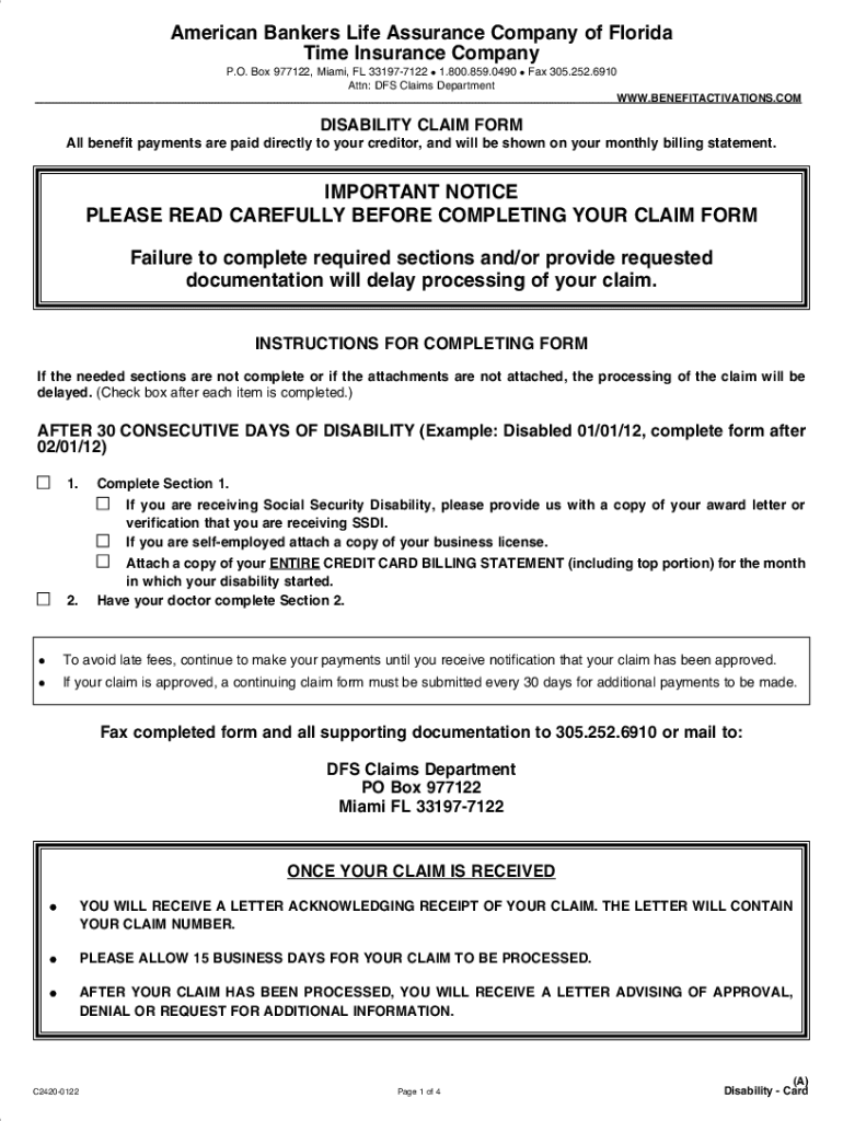 Fillable Online Loss of Life Claim Form - Assurant Fax Email Print ...