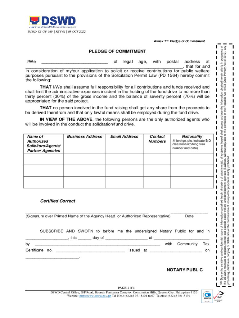 Fillable Online Affidavit Initial Deposit - BFAR Fax Email Print ...