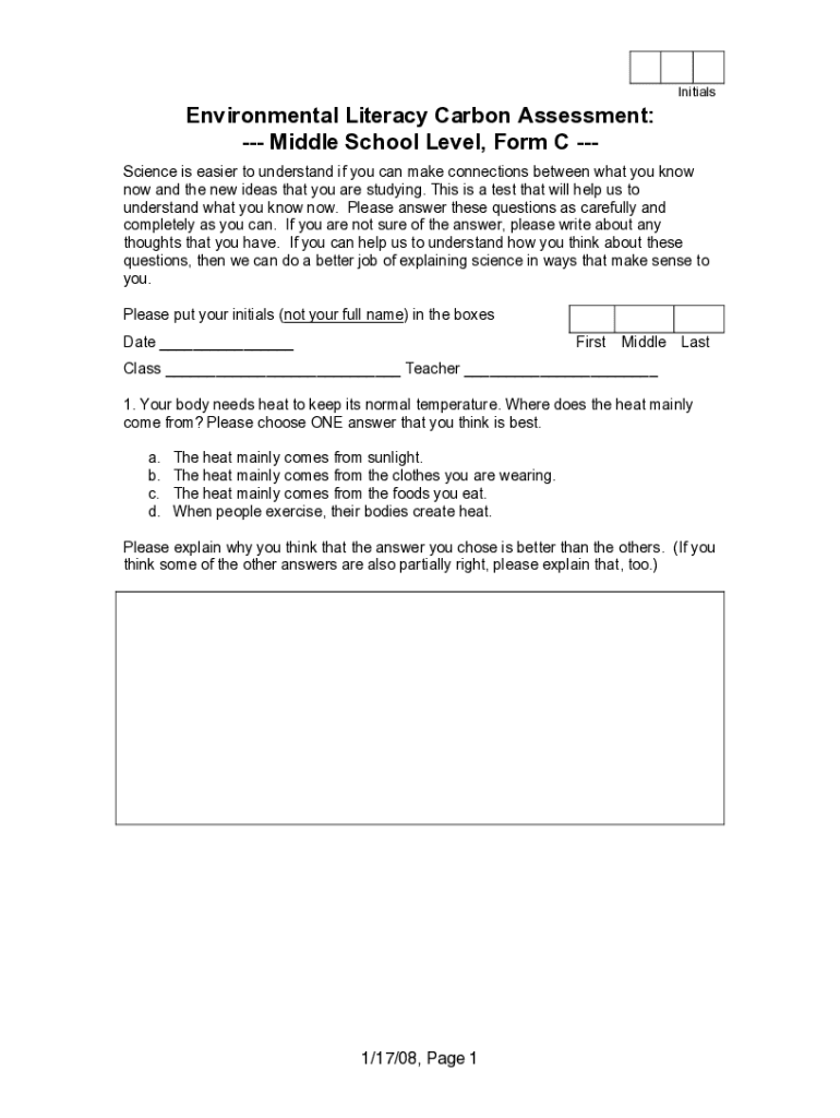 Fillable Online envlit educ msu Middle School By DCI - Next Generation ...