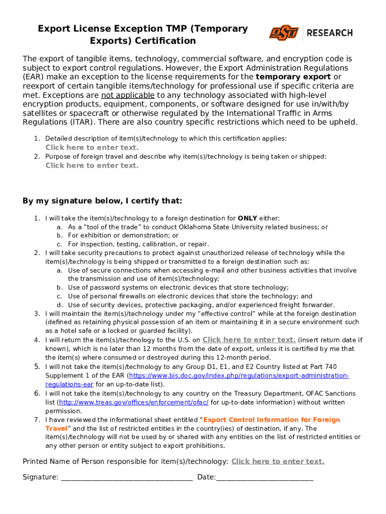 Deemed Exports FAQs - May I use License Exception ... - research ...