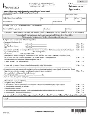 Fillable Online Regulation 60 Replacement - Forms Booklet ...