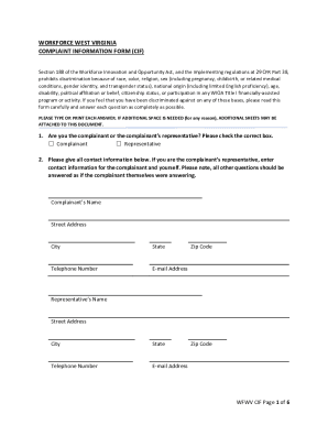Fillable Online WIOA-Policy-1-Equal-Opportunity-with-Process-and-Forms ...