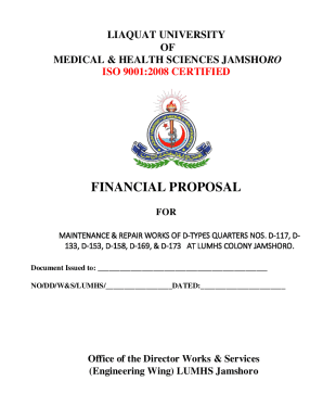 Fillable Online MAINTENANCE & REPAIR WORKS OF D-TYPES QUARTERS NOS Fax ...