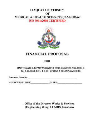 Fillable Online D-01, D12, D-16, D-68, D-71, & D-73 AT LUMHS COLONY ...