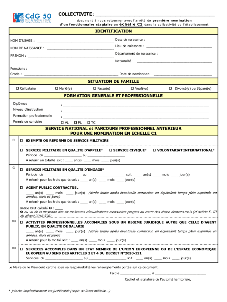 Fillable Online identification - CDG 50 Fax Email Print - pdfFiller