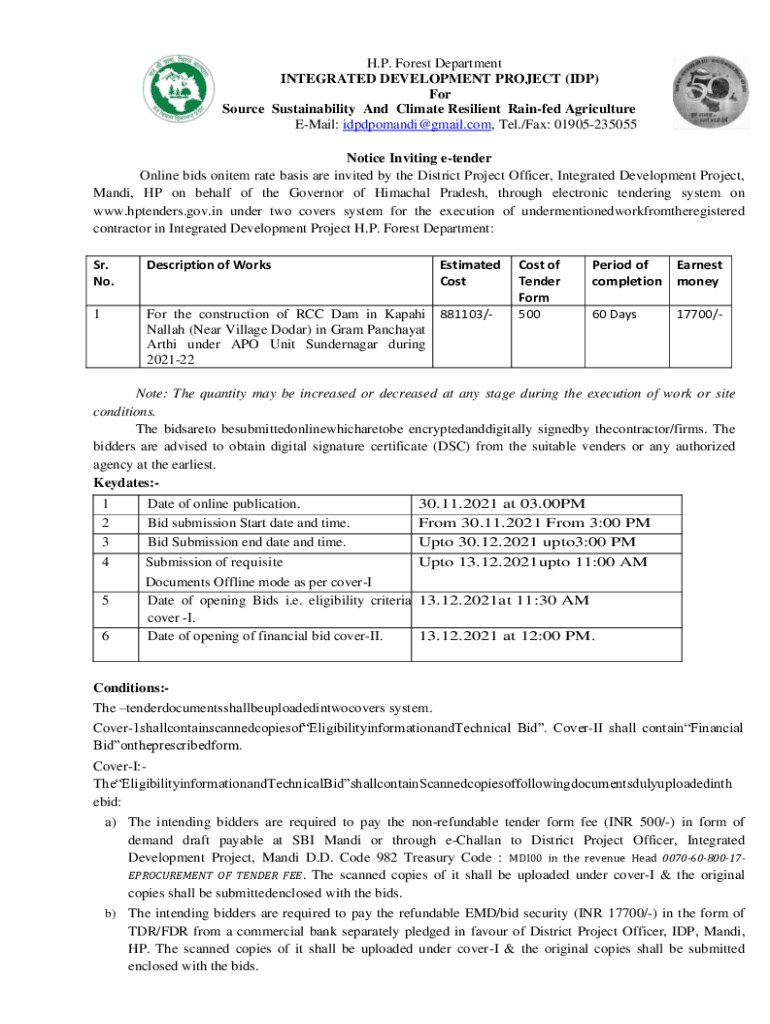 Fillable Online HP Forest Department Fax Email Print - pdfFiller
