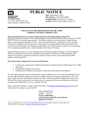 Fillable Online Michael Adams, P.E. - US Army Corps of Engineers ...