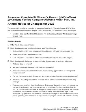 Fillable Online Ascension Complete St. Vincent Access Plus (PPO ...