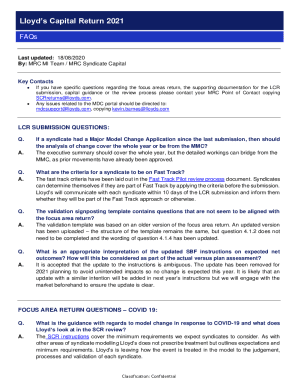 Fillable Online Solvency II Internal Model SCr & TP workshop - Lloyd's ...