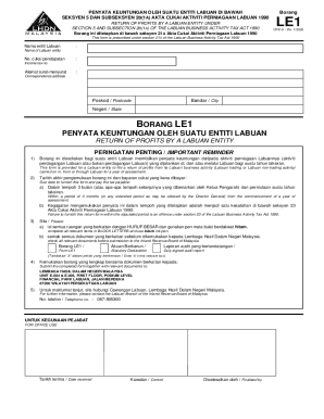Fillable Online Malaysia: The Refined Labuan Tax Regime Fax Email Print ...
