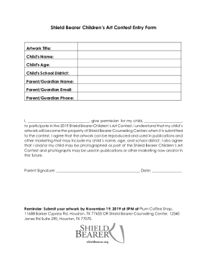 Fillable Online PARENT/GUARDIAN INFORMED CONSENT FORM FOR THE ... Fax ...
