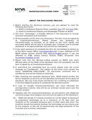 Copyright/Software Disclosure Doc Template | pdfFiller