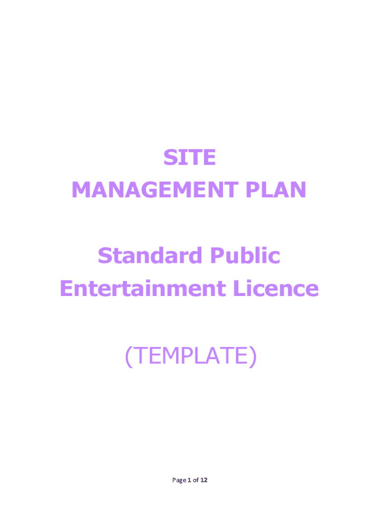 Fillable Online Licensee risk assessment - and management plan template ...