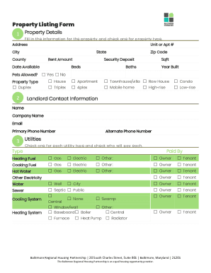 Fillable Online Rent Reasonableness Form Fax Email Print - pdfFiller