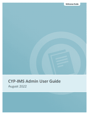 Fillable Online CYP-IMS Admin User Guide - MCC Central Fax Email Print ...