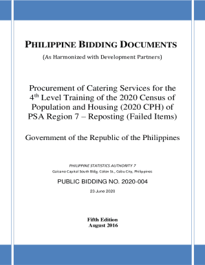 Fillable Online Request for Quotation (RFQ) - Tender Document Fax Email ...