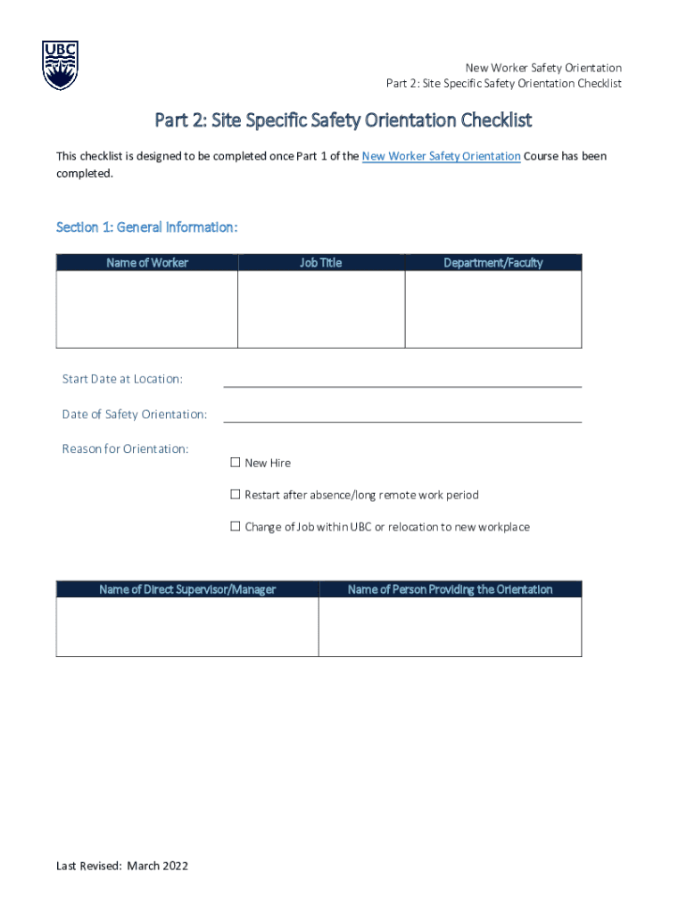 Fillable Online riskmanagement sites olt ubc New Lab Worker Site ...