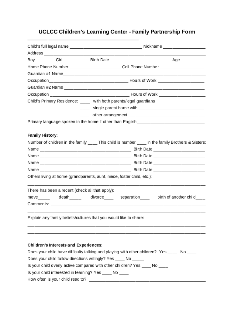 REGISTRATION - Educational - Daycare Group Doc Template | pdfFiller