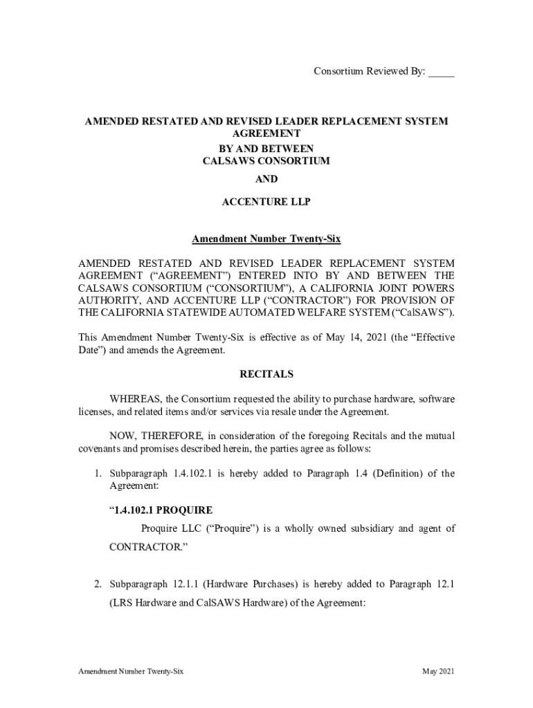 Fillable Online Sample Agreement. LRS RFP Fax Email Print - pdfFiller