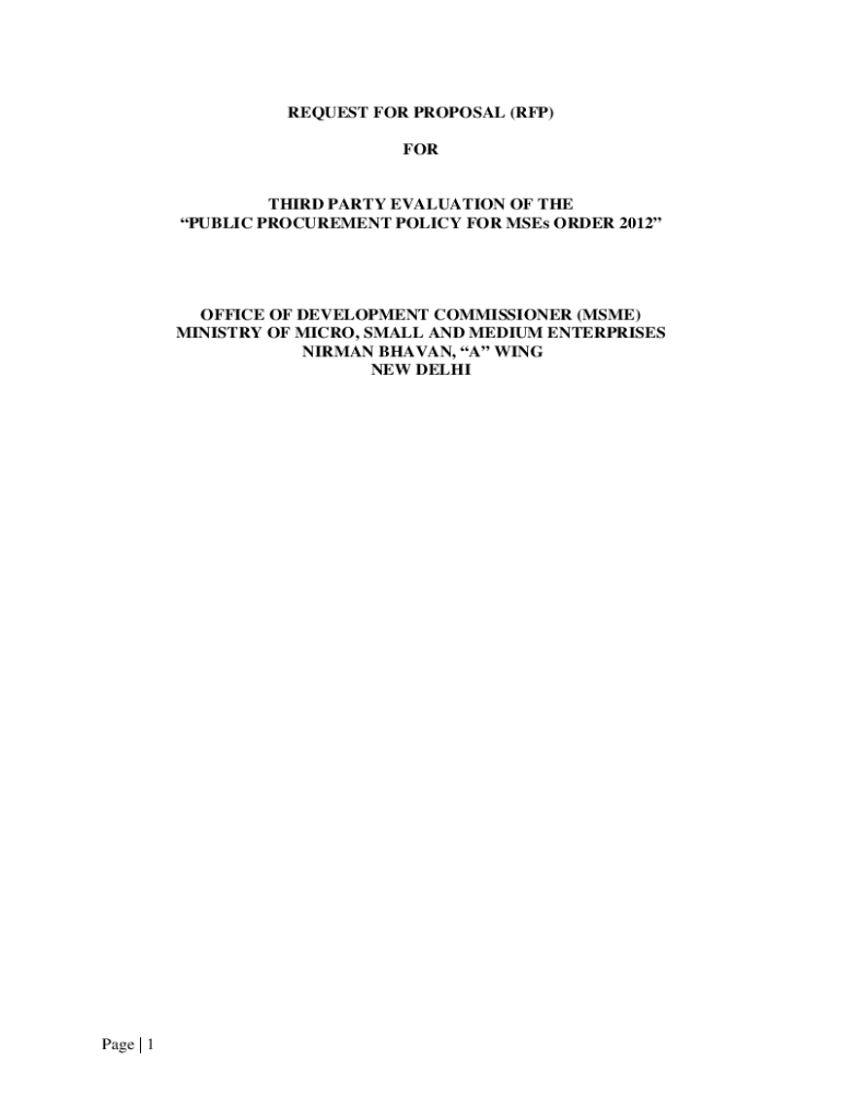 Fillable Online DCMSME - E-Procurement guidelines for Bidders Fax Email ...