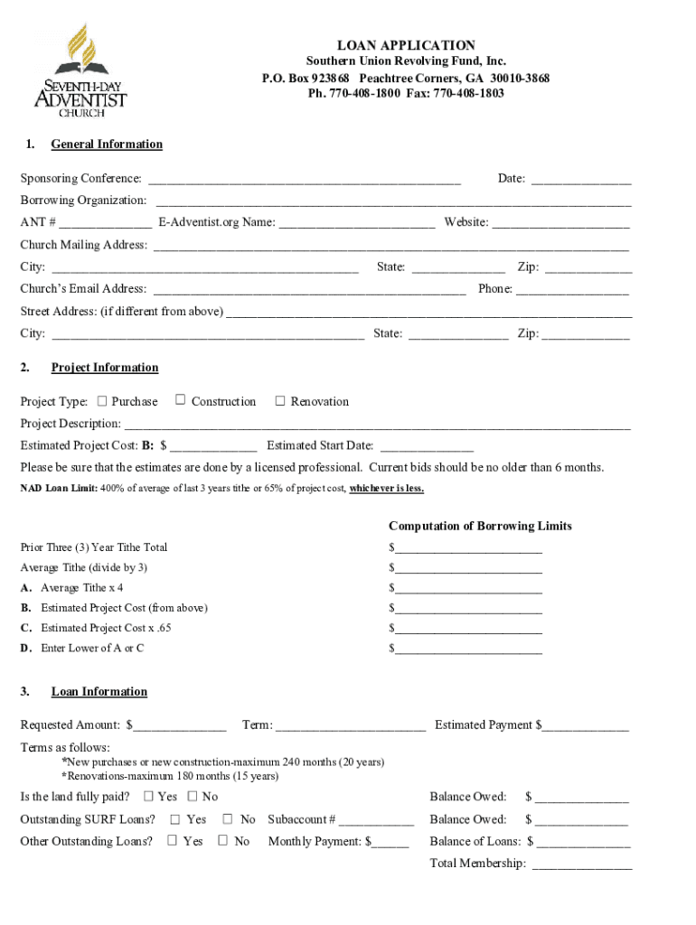 Fillable Online PROSPECTUS - Florida Conference of Seventh Day ...