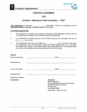 Fillable Online Sample Construction Contract Template Agreement Fax ...