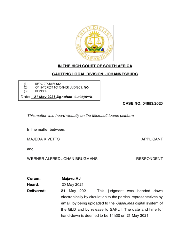Fillable Online DJP Letter on Urgent Court Notice to Profession.pdf Fax ...