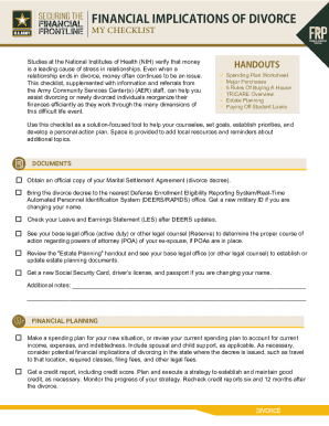 Fillable Online Divorce and Health: Current Trends and Future ...