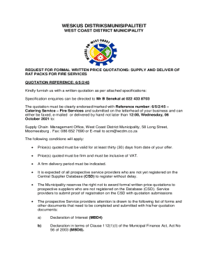 Fillable Online Legal Notice: Webster Wastewater Treatment Plant Bids ...