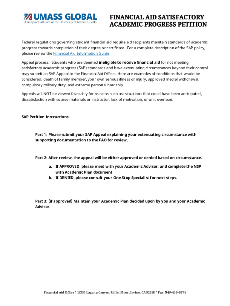 Fillable Online Federal Satisfactory Academic Progress - Cornell ...