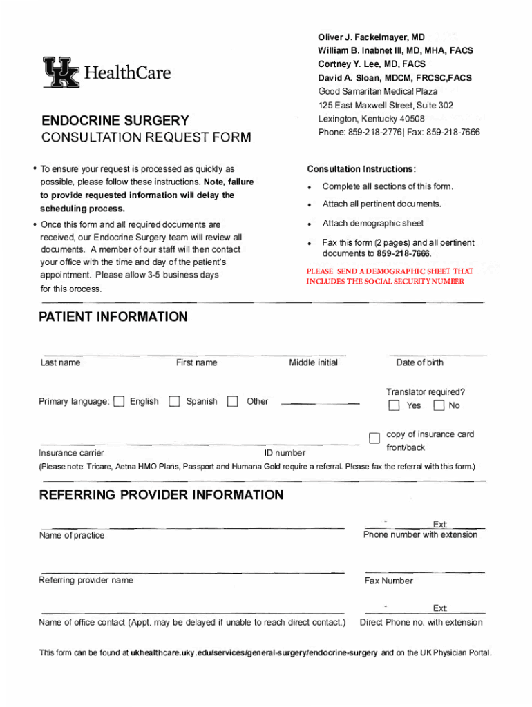 Fillable Online ukhealthcare uky Wound Care Clinic - UK HealthCare ...