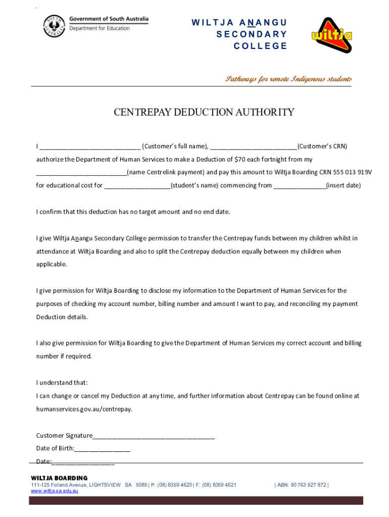 Fillable Online History - Wiltja Boarding Fax Email Print - pdfFiller