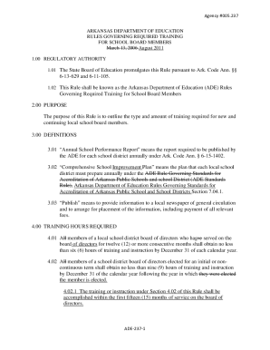 Fillable Online Aug2011School board training rule.docx Fax Email Print ...