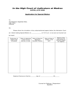 Fillable Online In The High Court Of Judicature At ... vs The State Of ...