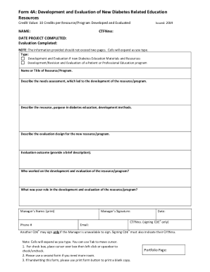 Fillable Online FORM 4A Fax Email Print - pdfFiller
