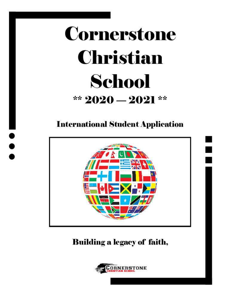 Fillable Online Cornerstone Christian - School Directory Details (CA ...