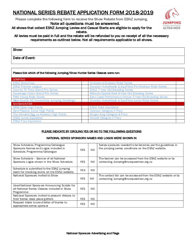 Fillable Online What the Competition Fee on Your Entry Form Actually ...