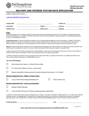 Fillable Online Military Education Benefits Request for Enrollment ...