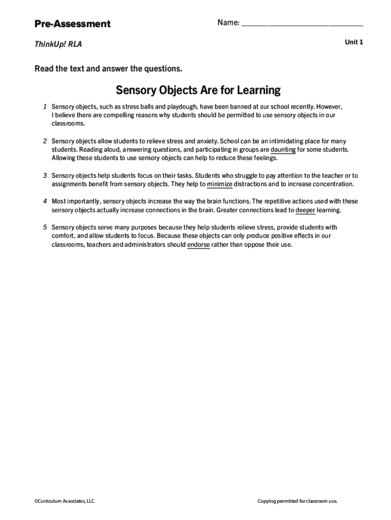 Fillable Online Pre-Assessment Fax Email Print - pdfFiller